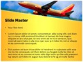 Professional Southwest Boeing Editable PowerPoint Template