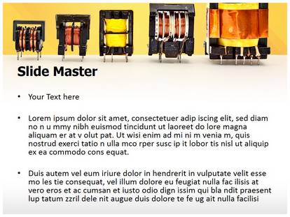 Professional Transformers Editable PowerPoint Template