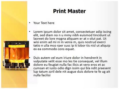 Professional Transformers Editable PowerPoint Template