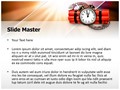 Professional Time Bomb Editable PowerPoint Template