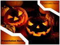 Professional Halloween Pumpkin Editable PowerPoint Template
