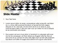 Professional Chess Board Editable PowerPoint Template