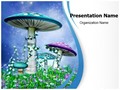 Professional Mushrooms Editable PowerPoint Template