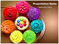 Professional Cupcakes Editable PowerPoint Template