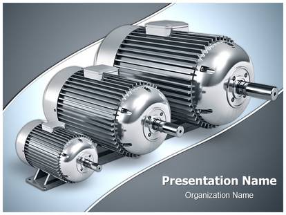 Professional Electric motors Editable PowerPoint Template