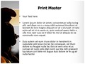 Professional Cowboy Editable PowerPoint Template