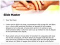 Professional Caring Helping Hands Editable PowerPoint Template