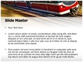 Professional Train Accident Editable PowerPoint Template