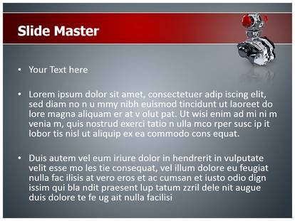 Professional Two Stroke Engine Editable PowerPoint Template