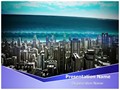 Professional Tsunami Wave Editable PowerPoint Template