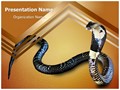 Professional Cobra Snake Editable PowerPoint Template