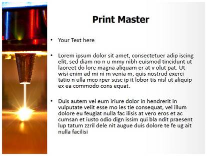 Professional Laser Editable PowerPoint Template