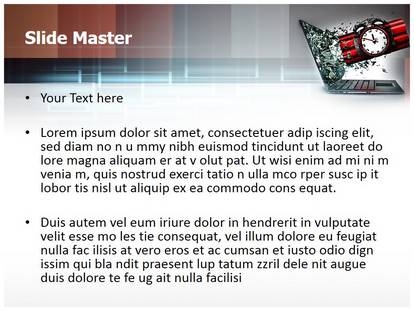 Professional Digital Terrorism Editable PowerPoint Template
