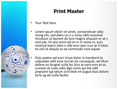 Professional Physics Editable PowerPoint Template