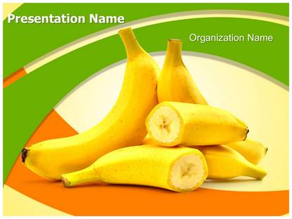 Free Bananas Medical Medical PowerPoint Template for Medical PowerPoint Presentations