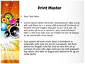Professional Retro Disco Party Abstract Editable PowerPoint Template