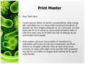Professional Bacteria Cells Editable PowerPoint Template