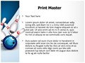 Professional Recreation Bowling Ball Editable PowerPoint Template