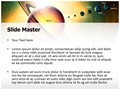 Professional Solar System Saturn Editable PowerPoint Template