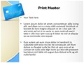 Professional Credit Debit Card Editable PowerPoint Template