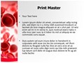 Professional Blood Red Editable PowerPoint Template