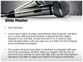 Professional Microphones Editable PowerPoint Template