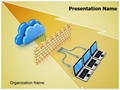 Professional Network Shield Firewall Editable PowerPoint Template